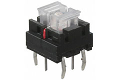 Interruptor táctil iluminado de la serie TL3265 - E-Switch | DigiKey